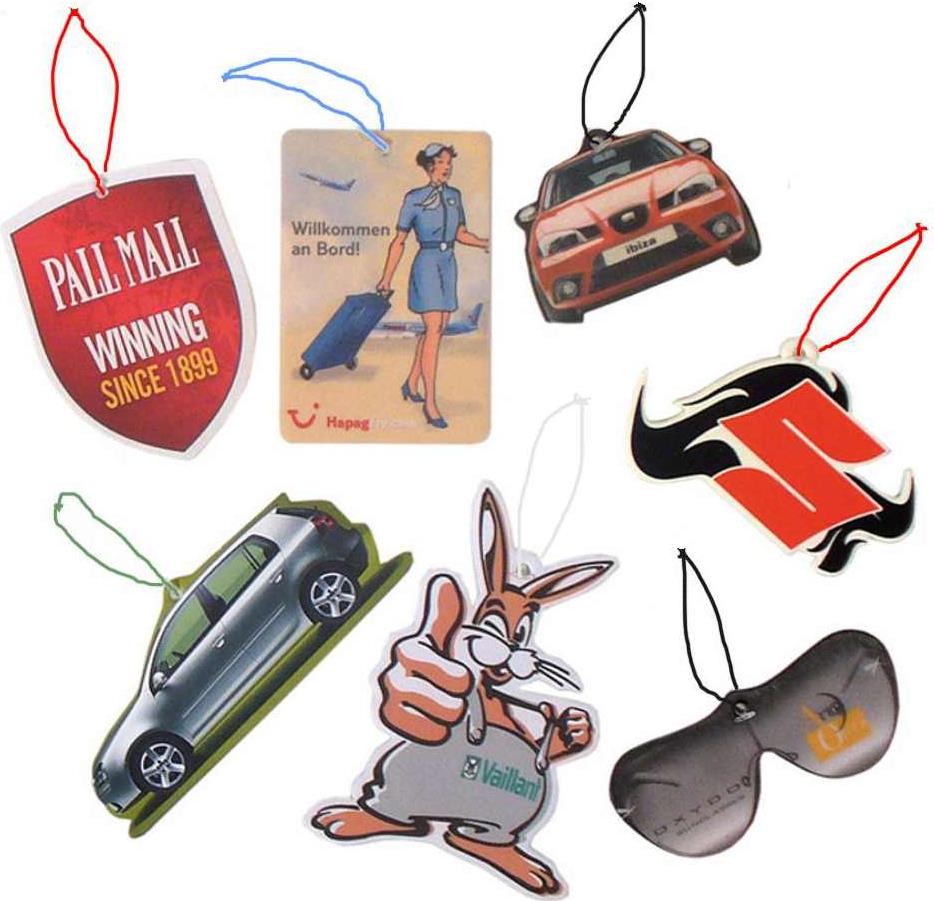 Duftbaum mit Logo bedrucken | Werbeartikel